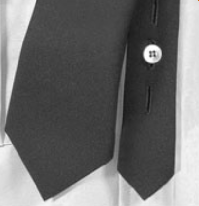 Men’s 3″ Clip-on Tie with Buttonholes – Kentucky Uniforms